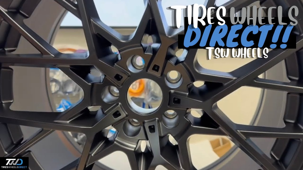 TSW Wheels size 20x8.5 bolt pattern 5x114.3 +20 Offset in Matte Black ...