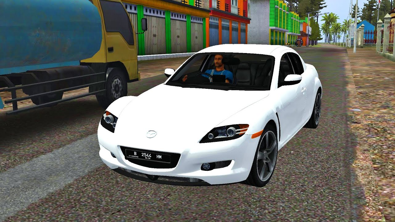 Mazda RX-8 V.24 Driving | Bussid Car Mod | Bus Simulator Indonesia ...