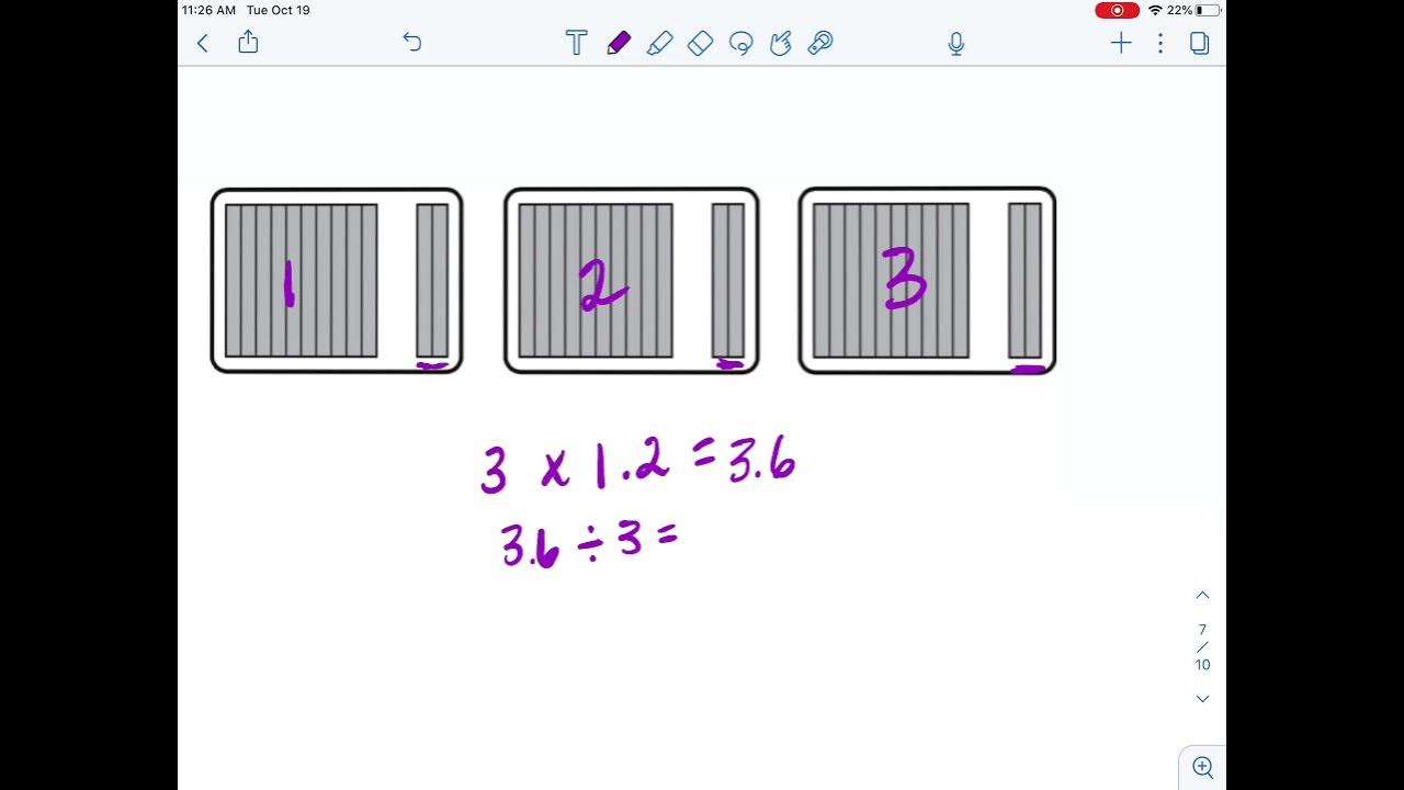 Decimal Multiplication and Division Models - YouTube