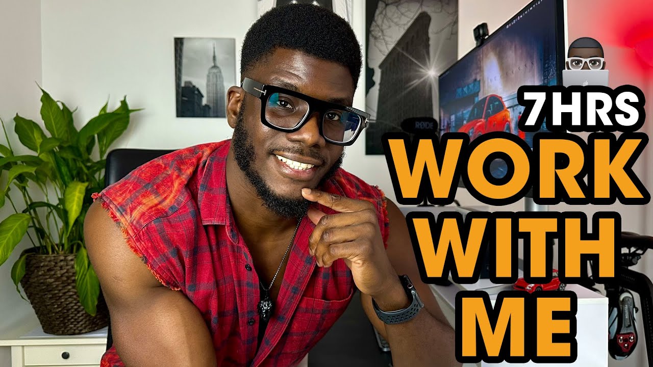 7 Hours Morning Work With Me | Pomodoro 240/15 Timer | Real-Time ...