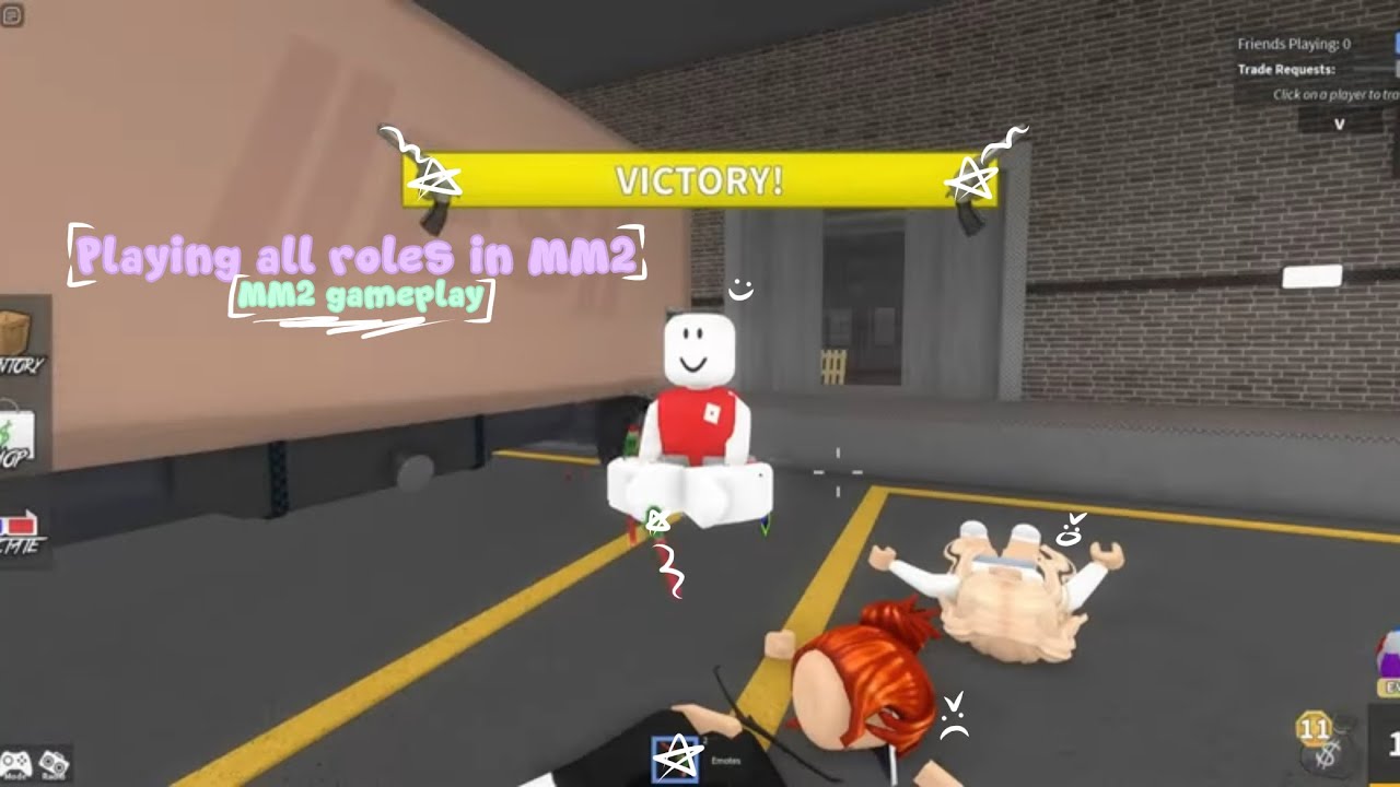 MM2 montage as all roles!! Finding teamers/MM2 gameplay - YouTube