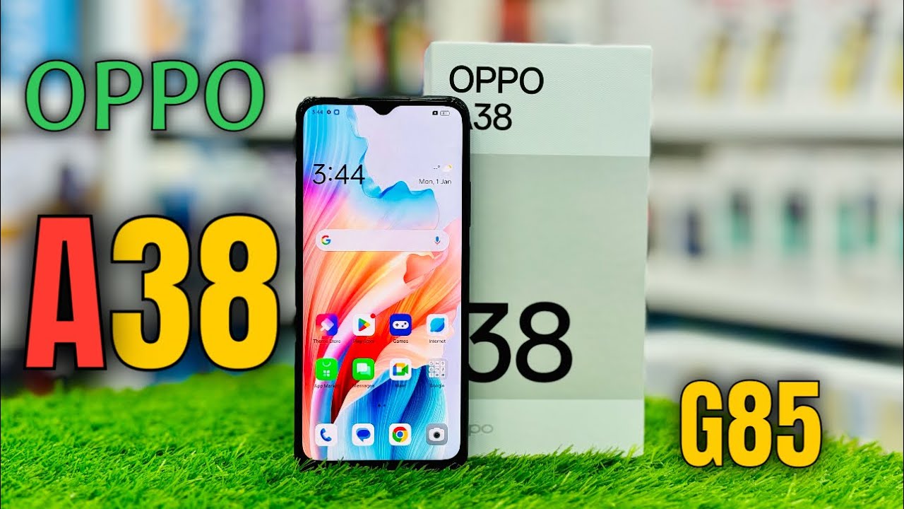 Oppo A38 Unboxing in Pakistan Oppo new Model 2024 full review and hands ...
