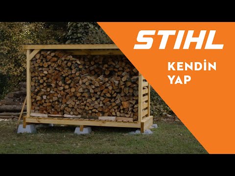 Yakacak Odun Sığınağı Yapımı