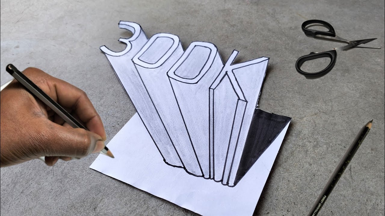 3D Drawing Techniques: Step-by-Step Guide! - YouTube
