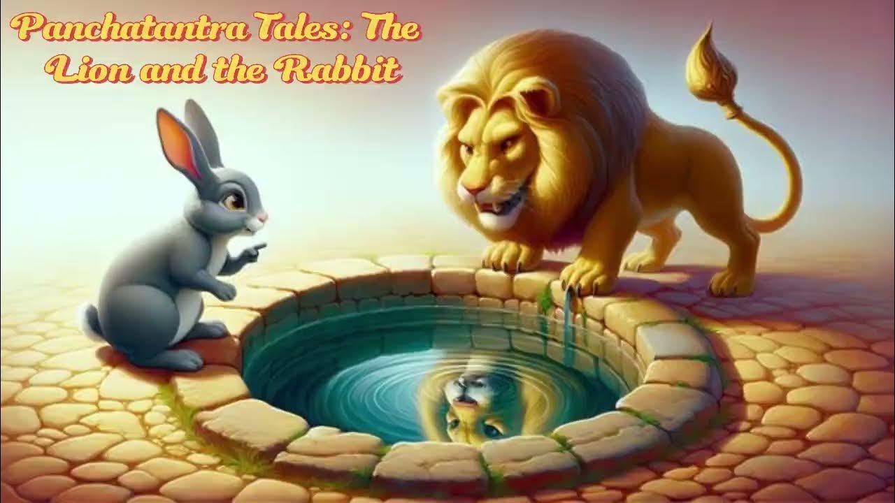 Panchatantra Tales: The Lion and the Rabbit - YouTube