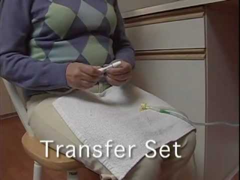 CAPD Procedure Sanjaya Adhikari (DKM Kathmandu) Baxter - YouTube