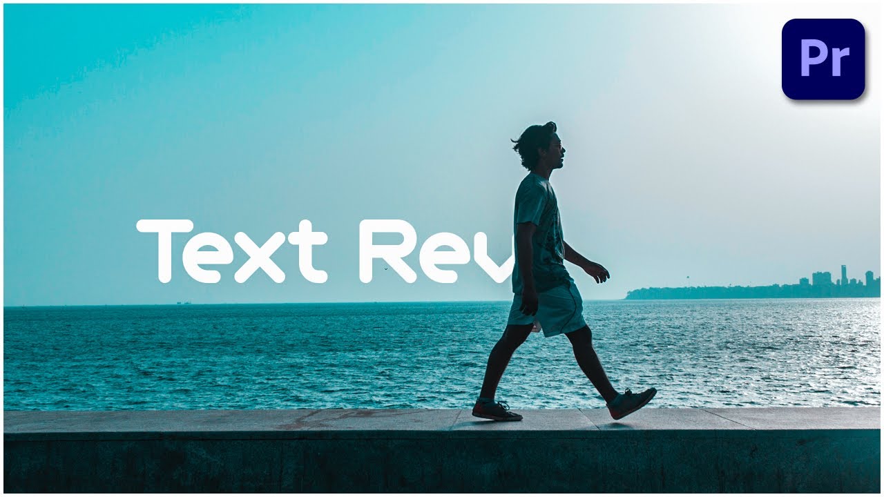 Cinematic Walk Through Text Reveal Effect In Premiere Pro CC - YouTube