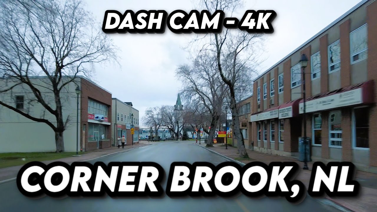 Corner Brook, Newfoundland 4K Driving Tour 🚗🌲 | Explore Scenic Roads ...