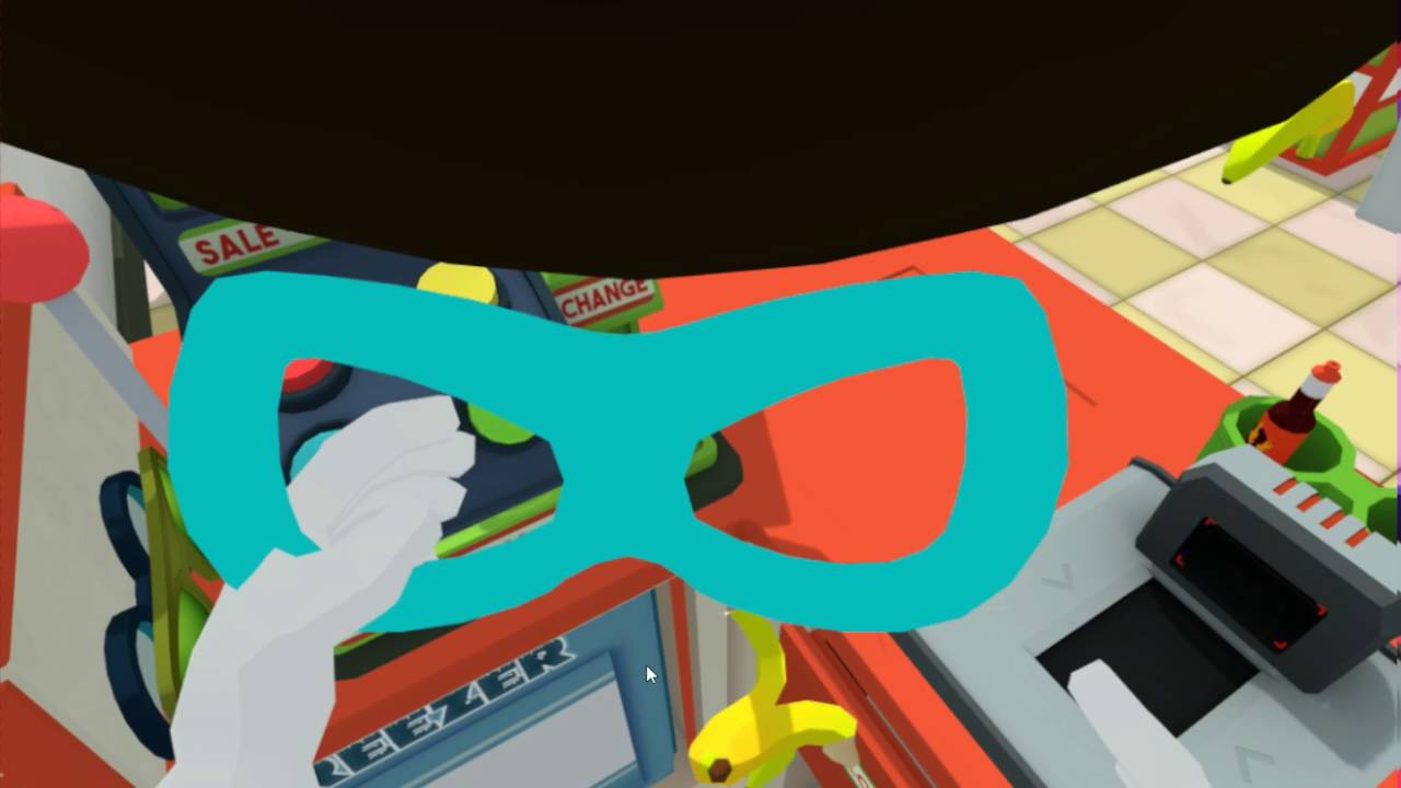 Htc vive Job simulator: Convenient store clerk! - YouTube