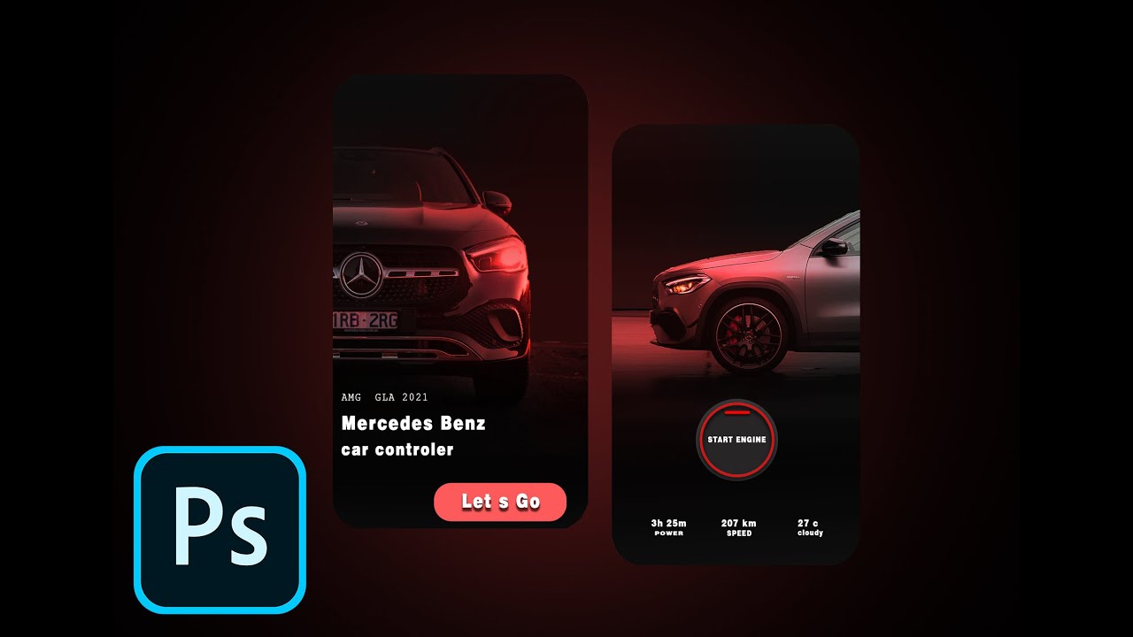 Making car posters: you can make car poster in photoshop/easy tutorial ...