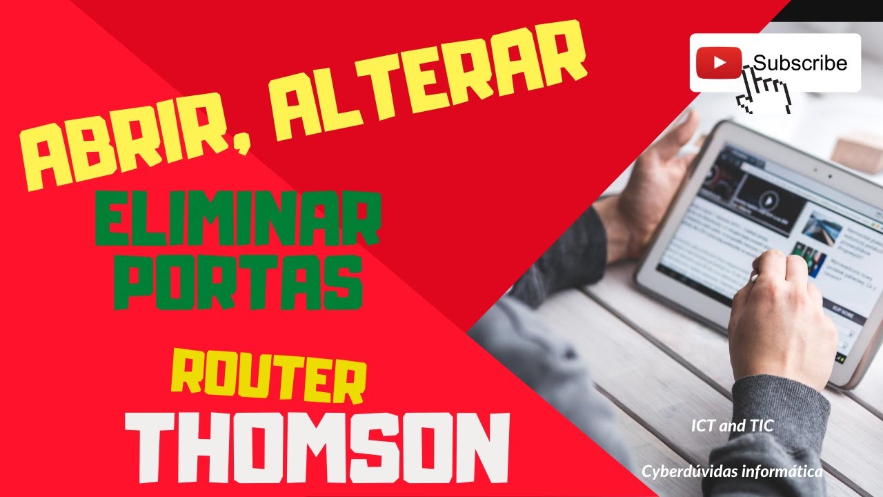 Abrir, alterar e eliminar portas (para jogos ou aplicações) no router ...