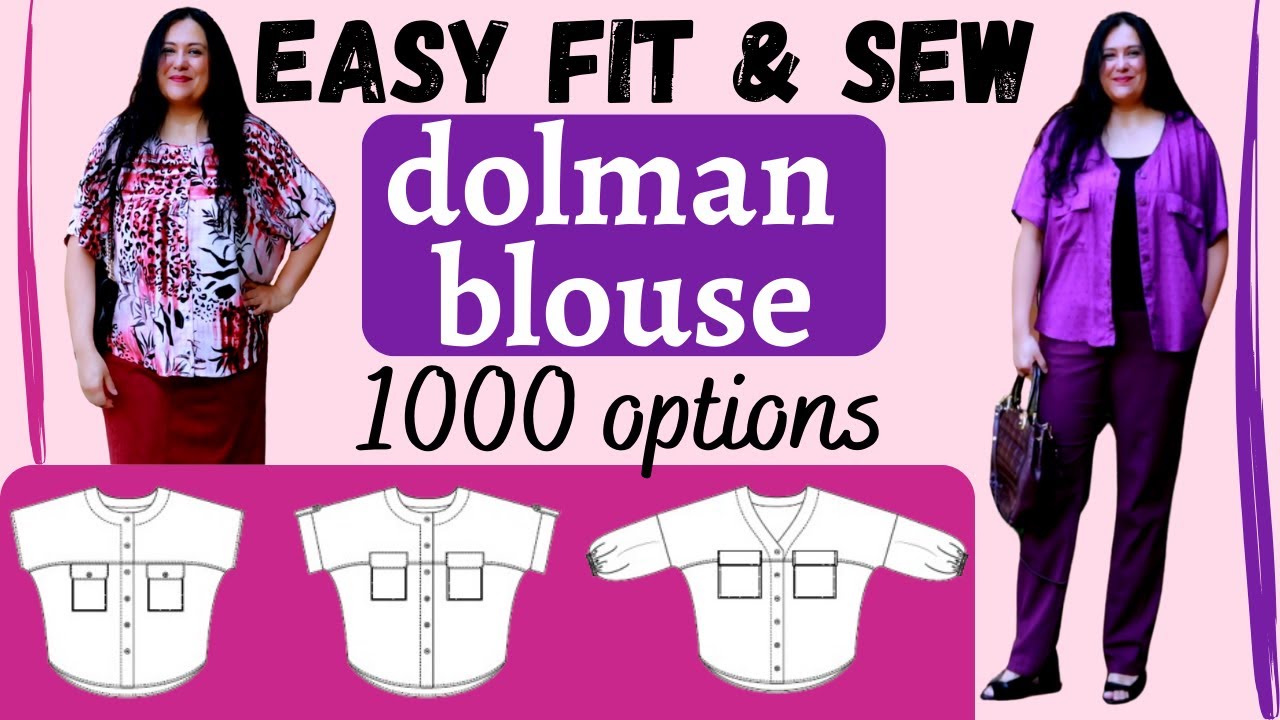 Super relaxed sewing! CUTE DOLMAN WOVEN TOPS. 1000 options. Shoreline ...