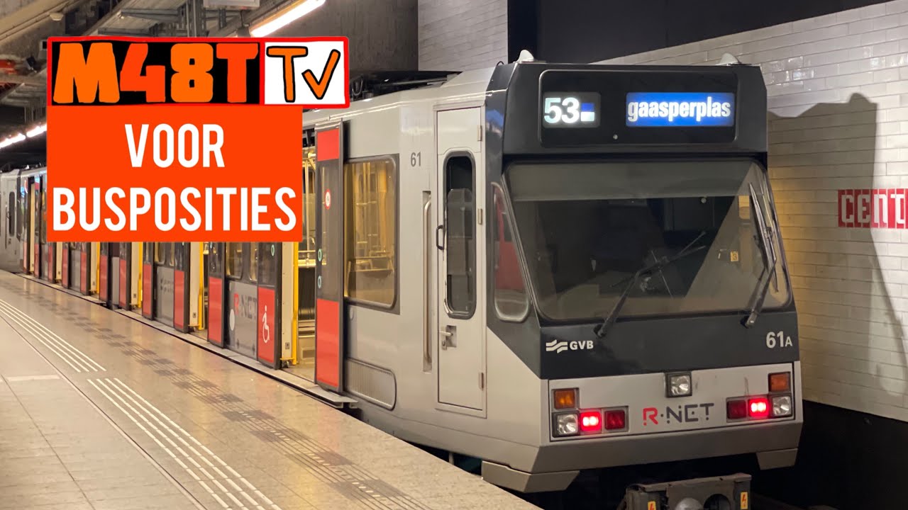 GVB - 61, 54 en 50 - YouTube