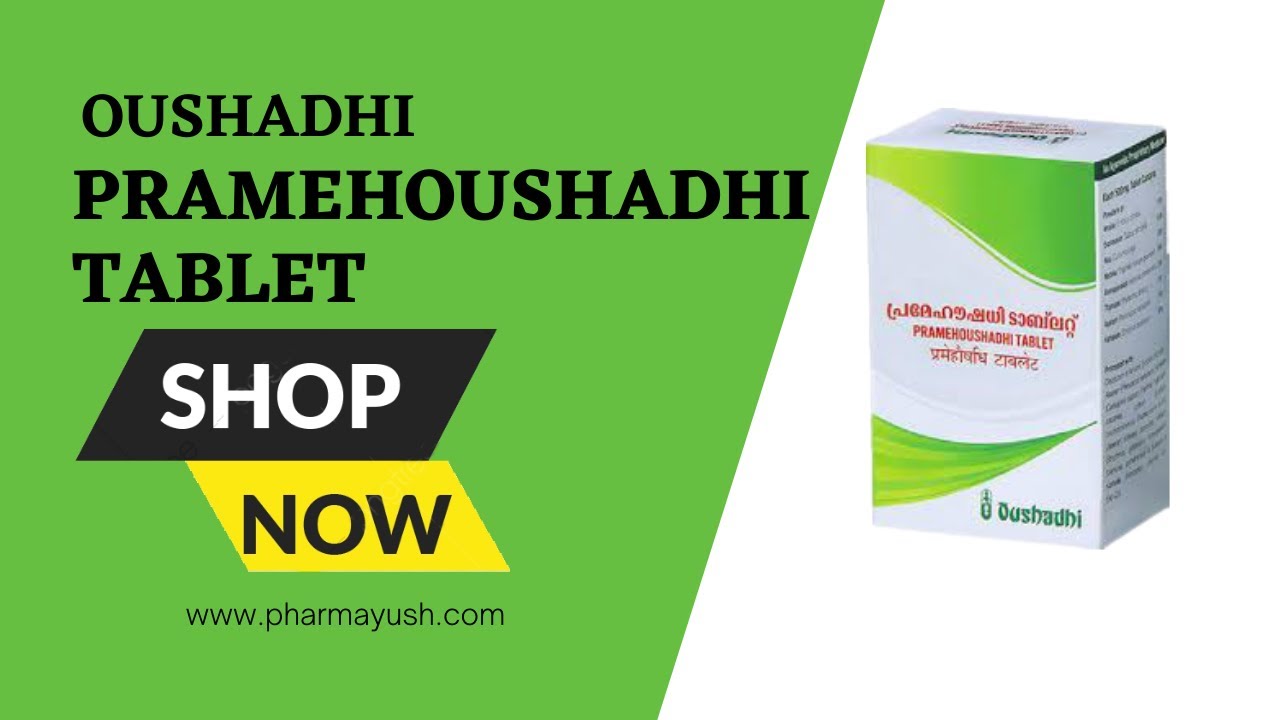Oushadi Pramehoushadhi Tablet | Diabetes Mellitus. Reduces drowsiness ...
