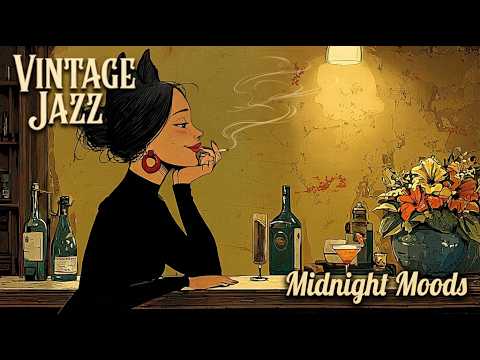 🎙️ 1940s Nostalgic Jazz Oldies - Smoky Vintage Retro Jazz Playlist | Smoky Swing Jazz Sound