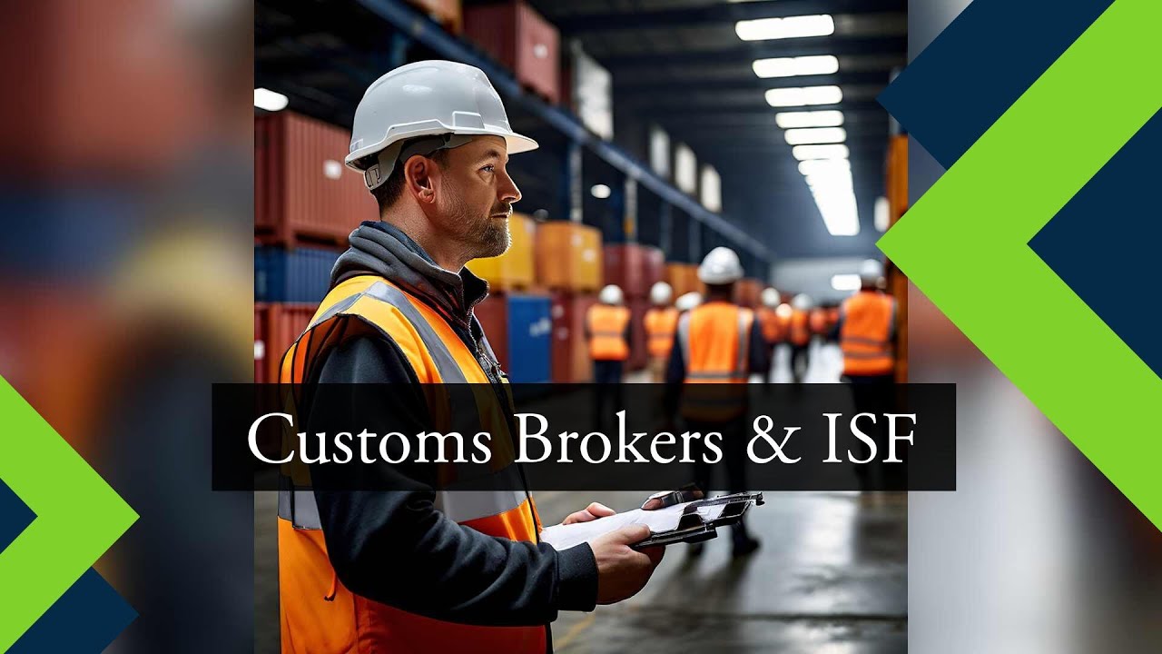 The Role of Customs Brokers in Importer Security Filing - YouTube