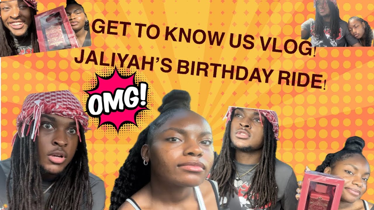 Get To Know Us! Jaliyah's Birthday Car Vlog & Scent Haul! - YouTube