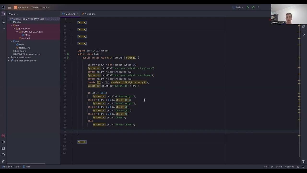 COMP 109 Week-3 (TASK 3-B) - YouTube