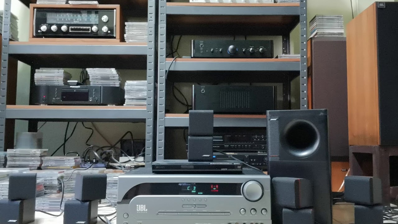 Bose AM 15 Home Theater Stereo 5ch. - YouTube