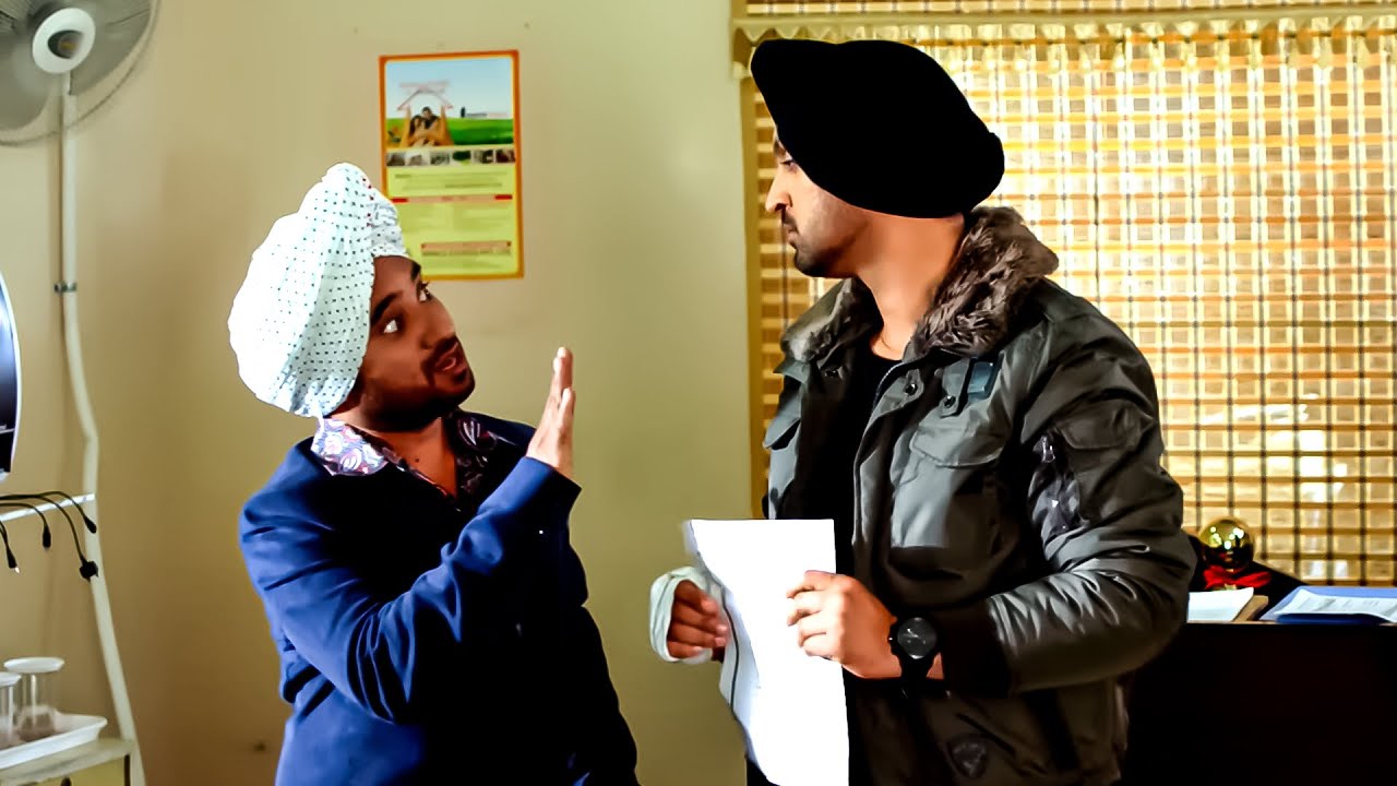Jatt & Juliet | Diljit Dosanjh | Danger V/s Dumna | Funny Fight Clip ...