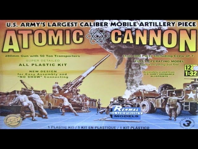 Atomic Cannon Model Scale