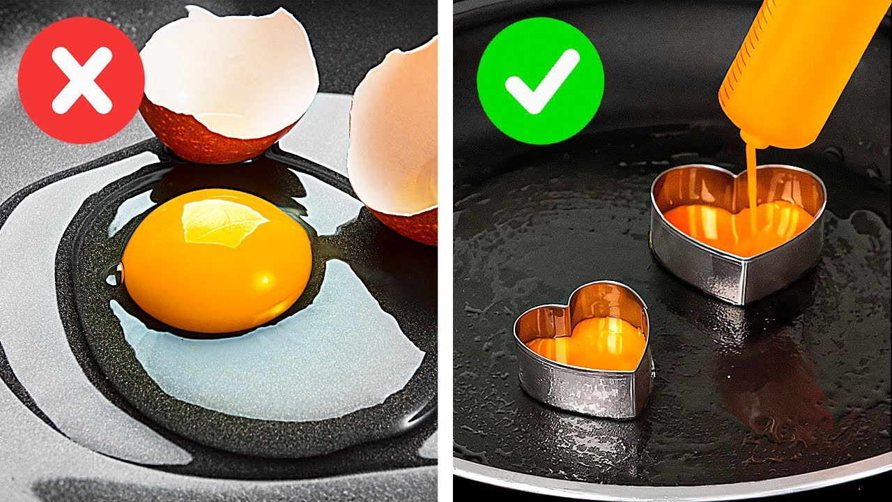 Egg Hacks And Simple Egg Recipes For Everyone - YouTube