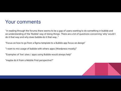 Bubble.io - Beginners Workshop Part I - YouTube