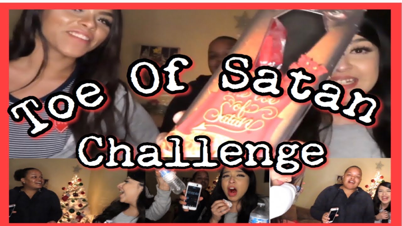TOE OF SATAN CHALLENGE(Possibly the world's spiciest hard candy) - YouTube