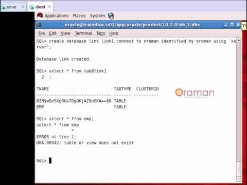how to create database links - YouTube