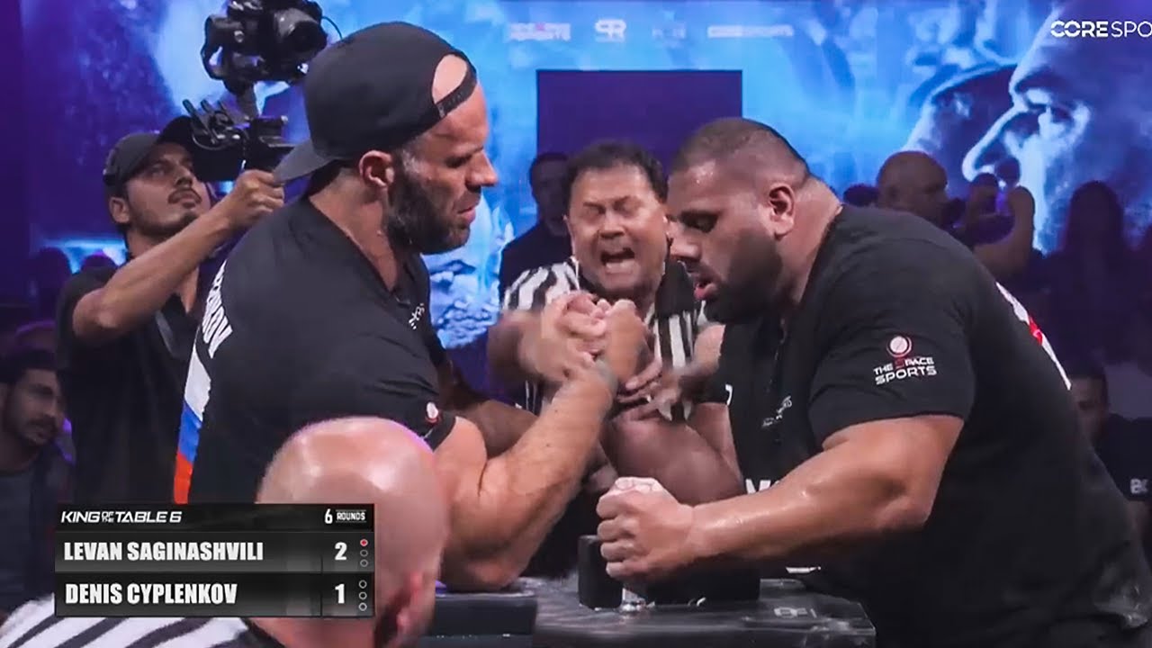 Denis Cyplenkov vs Levan Saginashvili I Armwrestling - YouTube