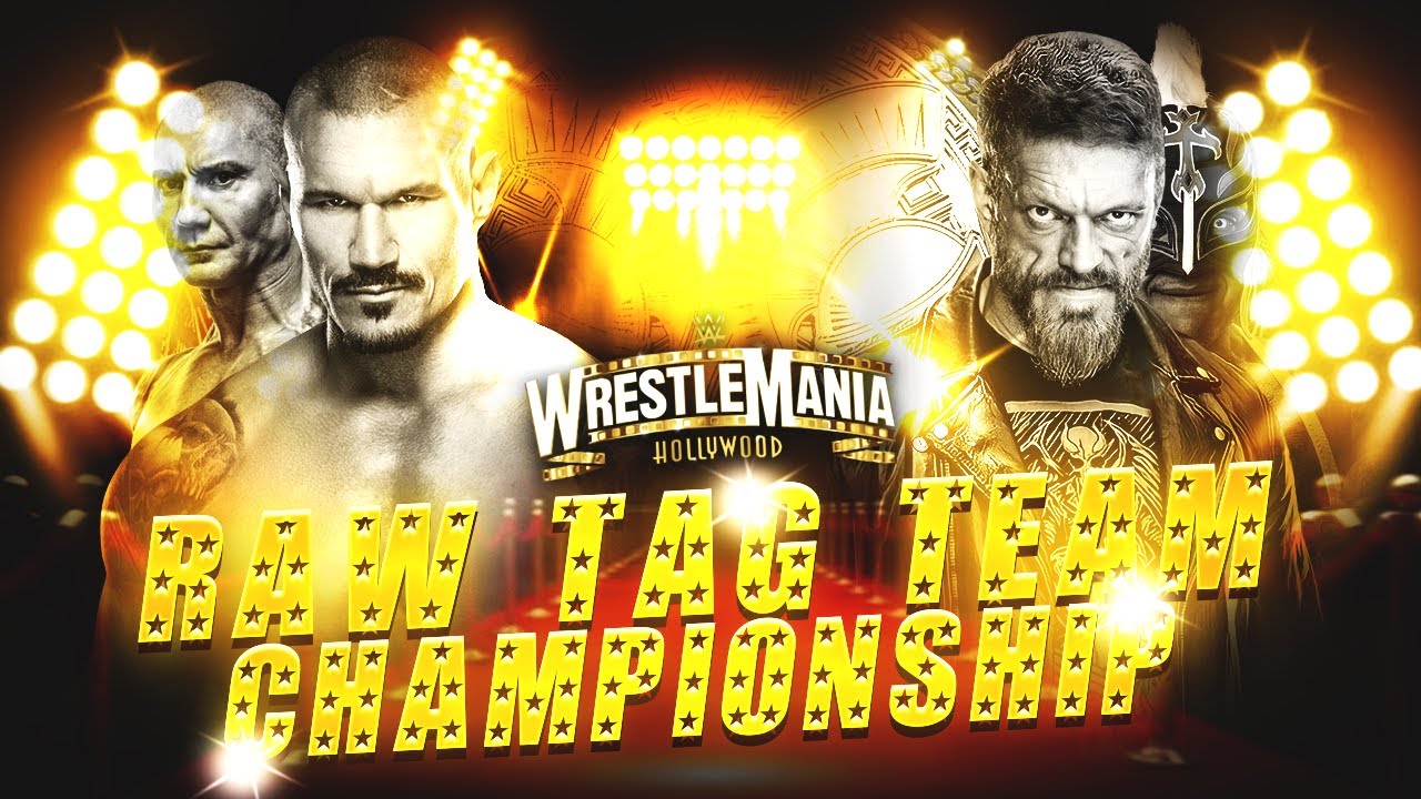 Evolution vs. Edge&Rey Mysterio — Raw Tag Team Title Match - YouTube