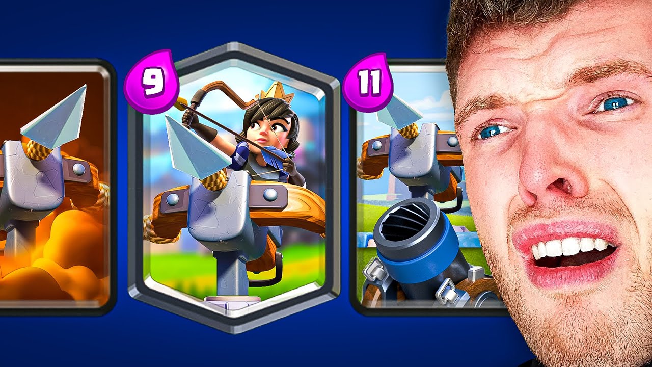 *JEDES* X-BOGEN DECK in 1 VIDEO SPIELEN...😱 (ich verzweifle) | Clash ...