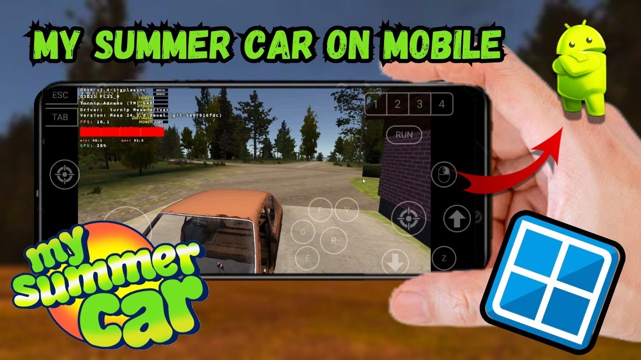 My Summer Car Android | Winlator 7.1.2 Glibc Amod (Afei)┃Android ...