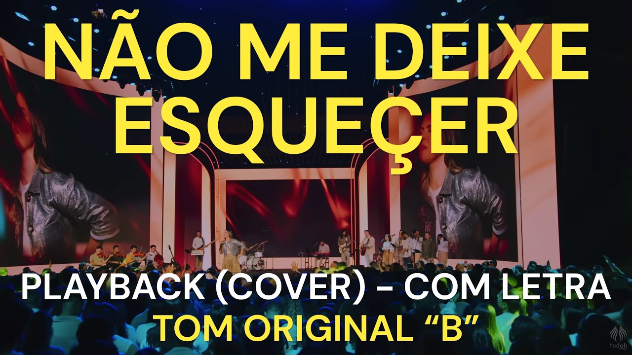 Não me deixe esquecer - Karaokê - (Cover) | Tom ORIGINAL "B" - YouTube