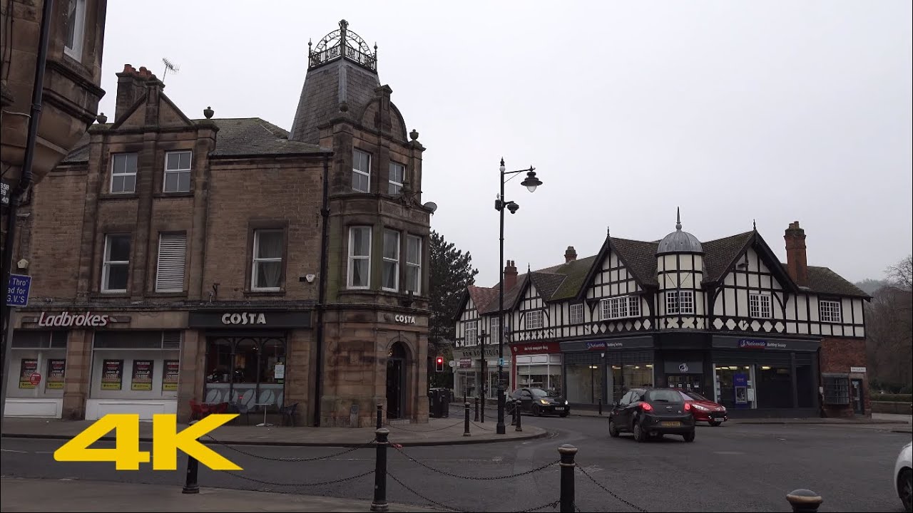 Matlock Walk: Town Centre【4K】 - YouTube