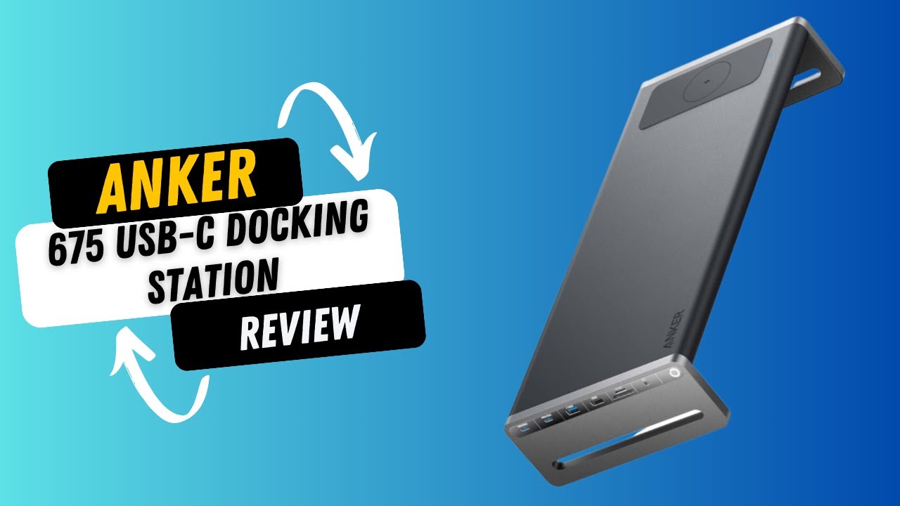 Anker 675 USB-C Docking Station (12-in-1, Monitor Stand): Versatile ...