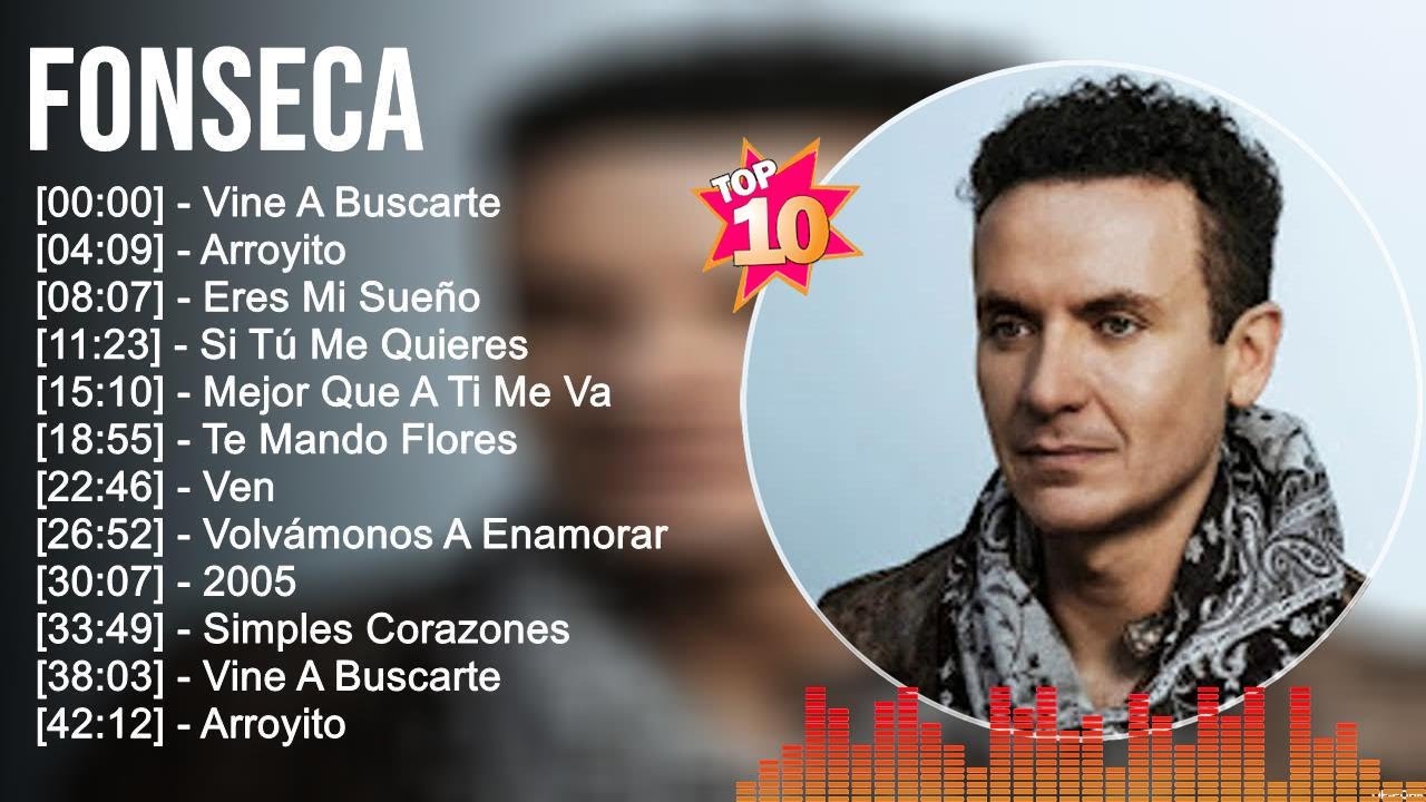 Fonseca Greatest Hits ๐ฟ Latin Hits 2023 ๐ฟ Top 10 Hits Playlist Youtube