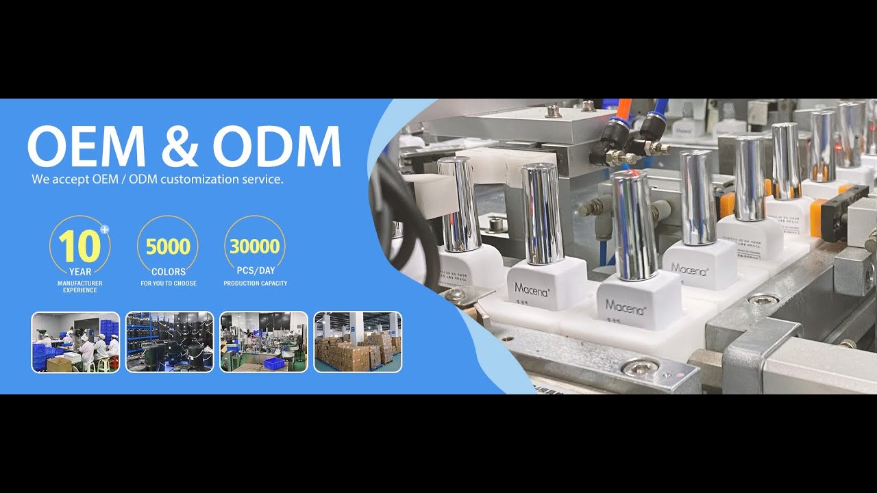 Robifel Nail Polish Factory Manufacturing Process-How to Make the Nail ...