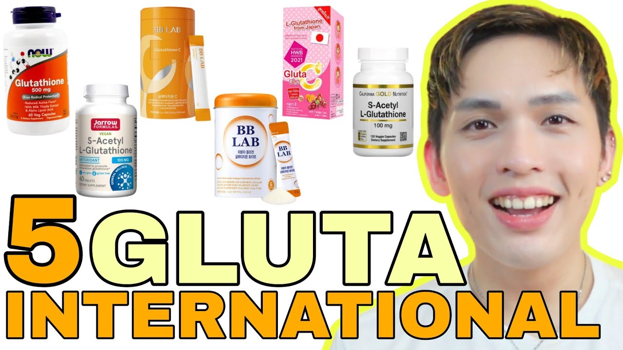 RECOMMENDED 5 GLUTA INTERNATIONAL BRANDS! MERON SA SHOPEE! 2,000 MG PER ...