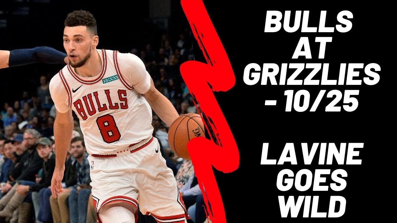 Bulls at Grizzlies - 10/25 - Zach LaVine Explodes for 37 and Coby White Shines - YouTube