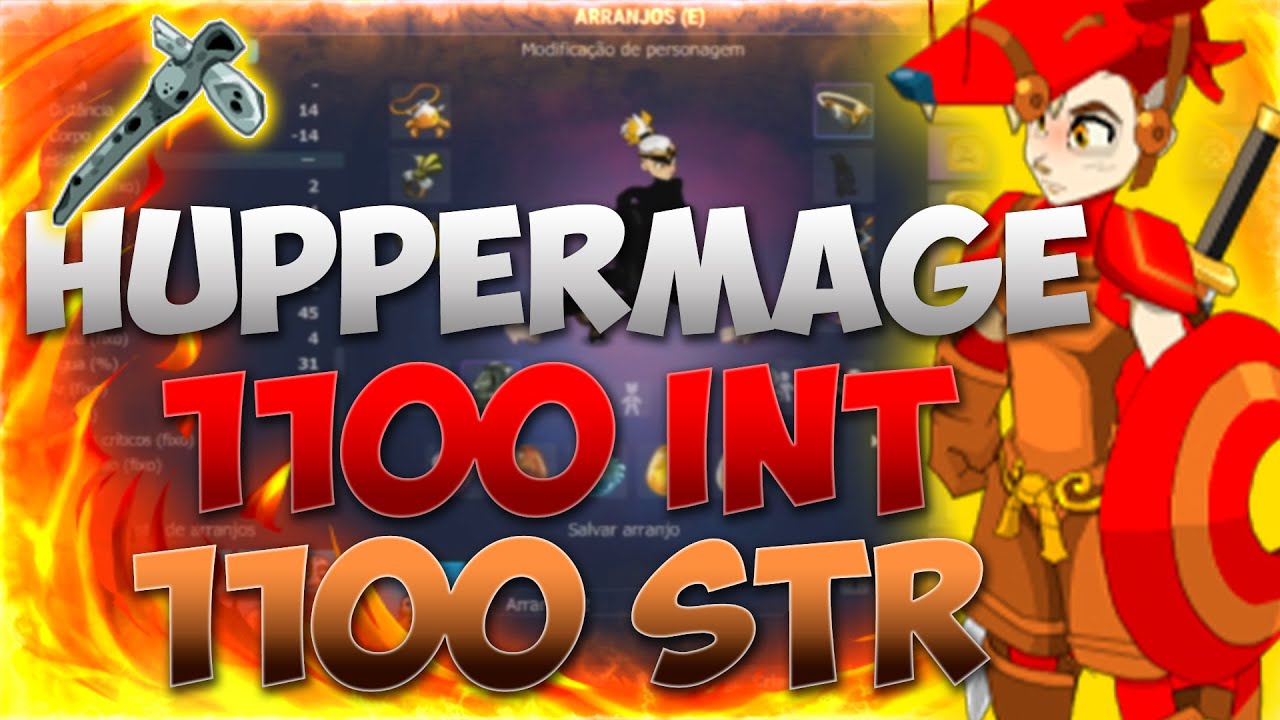 [DOFUS] PVP 1X1: HUPPERMAGE 1100 INT + 1100 STR FULL CRIT BEST WEAPON CRIT ( +15% DMG ALL) - YouTube