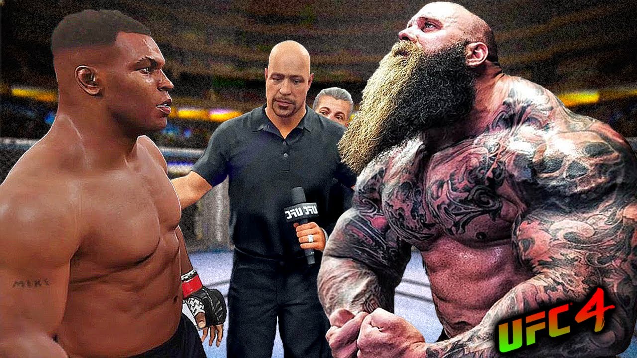 Mike Tyson vs. Viking Power Soren (EA sports UFC 4) - YouTube