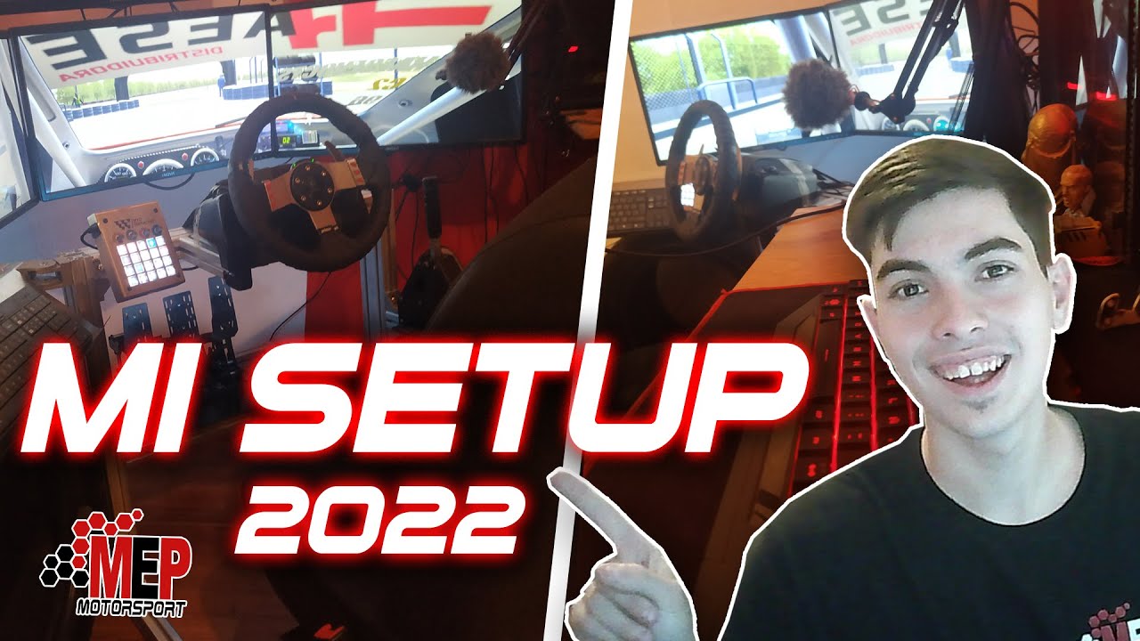 MI SETUP 2022 | Recorrida por mi HABITACION y SETUP! | Mep Motorsport - YouTube
