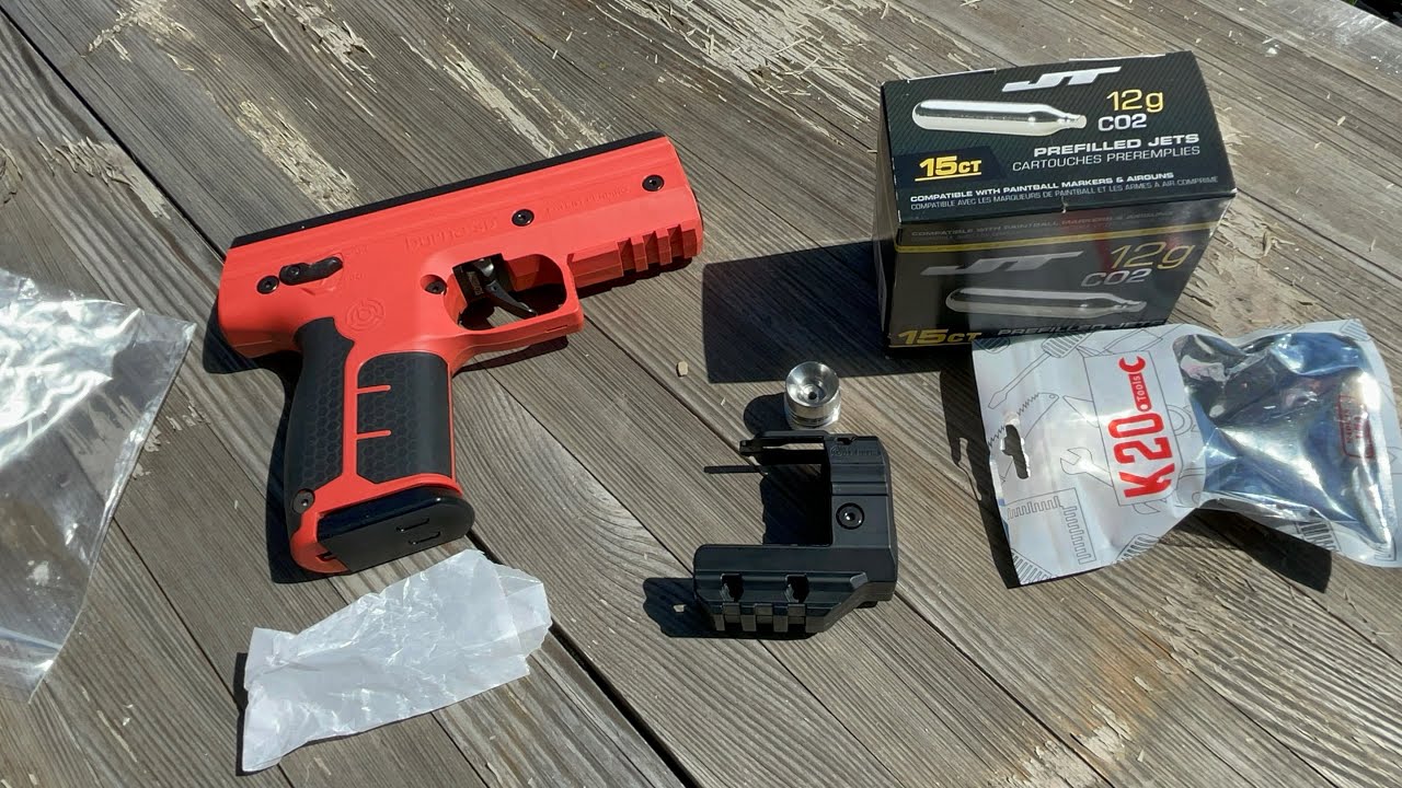 Byrna SD boost attachment assembly - YouTube