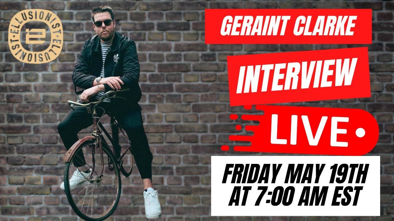 @ellusionist CEO GERAINT CLARKE PULLS THE CURTAIN ON THE MAGIC INDUSTRY. WATCH NOW WITH ...