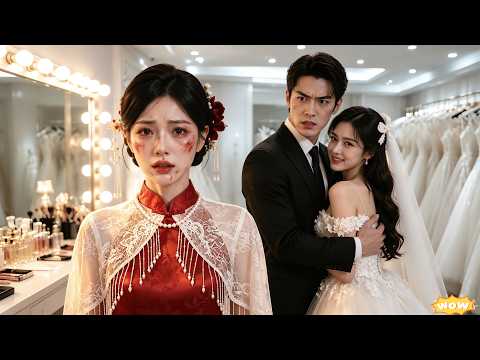 My fiancé's female friend secretly tried on my wedding dress, yet he slapped me!#260528tnB2