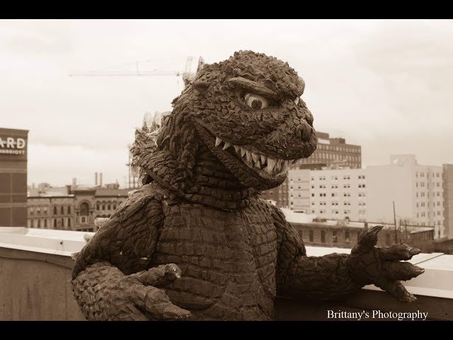 Godzilla Suit 1954 The Godzilla 1954 Suit Used For The Flashback Scene