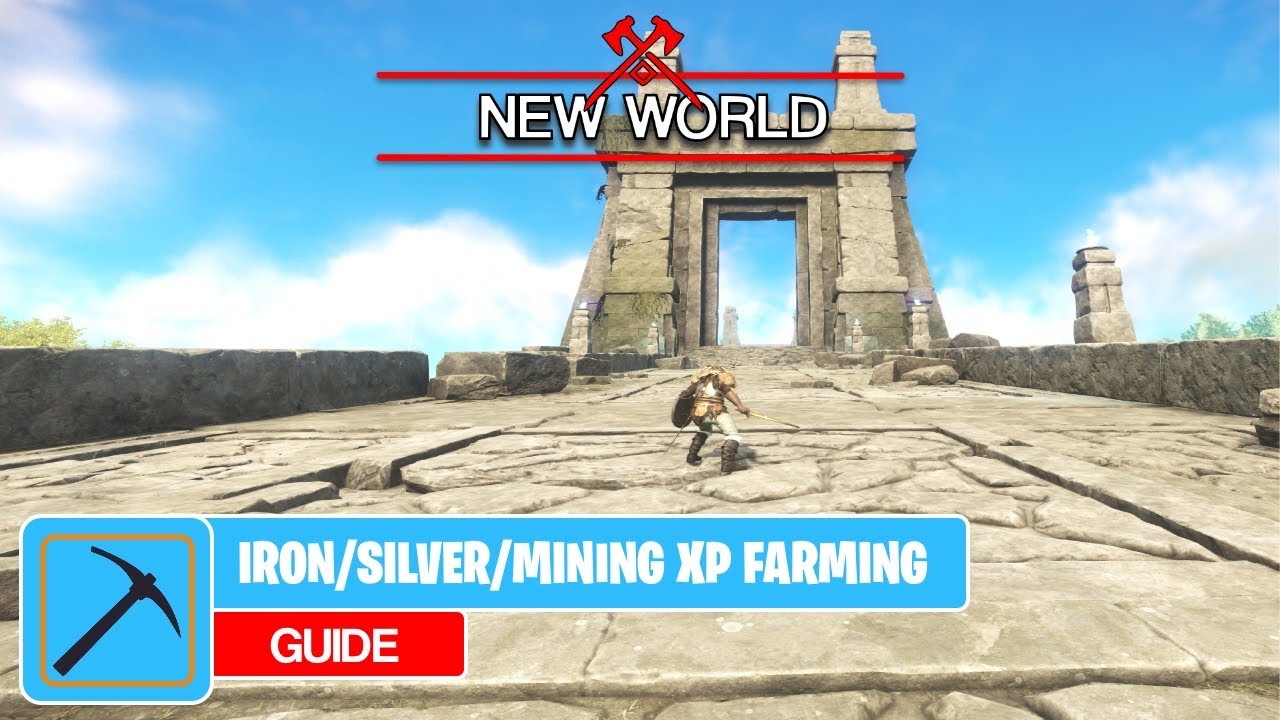 New World | Iron, Silver and Mining XP Farming Guide - YouTube