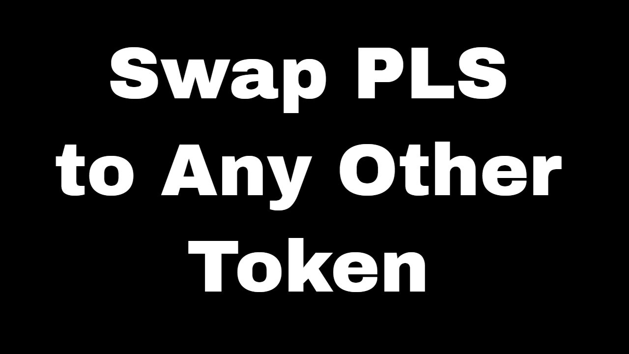 Swap PLS (Pulsechain) to BNB (Binance Smart Chain) - YouTube