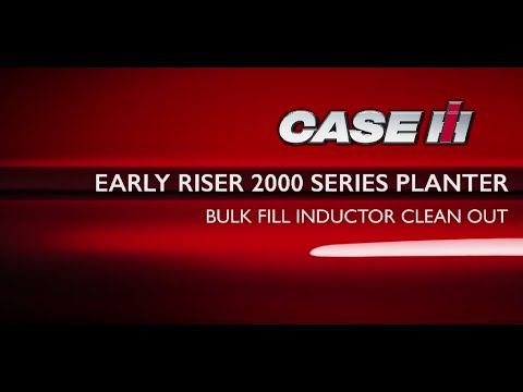 Bulk fill inductor clean out for Early Riser 2000 Planters - YouTube